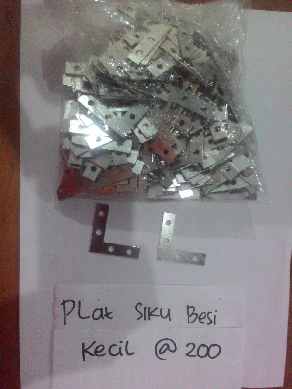 Plat Siku Besi Bingkai - NJP Frame